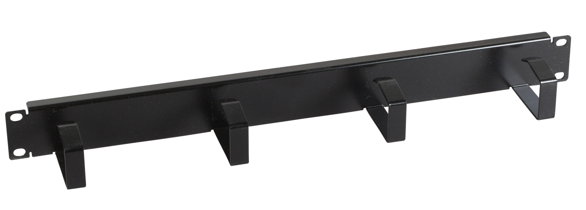 19" 1U Cable Routing Panel, 4 Brackets, Steel RAL7035 | 60 mm | grey ...