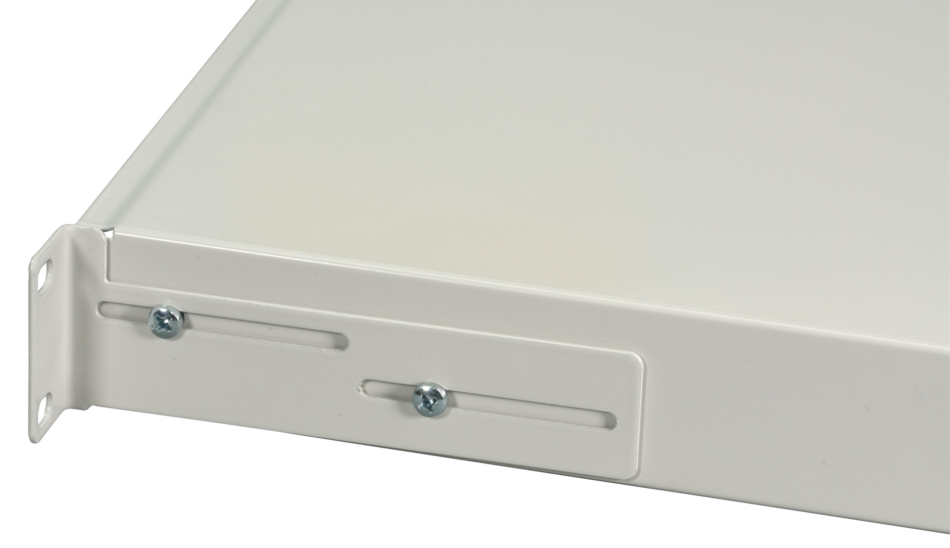 Splice box sliding version 1U without front panel, unequipped, grey ...