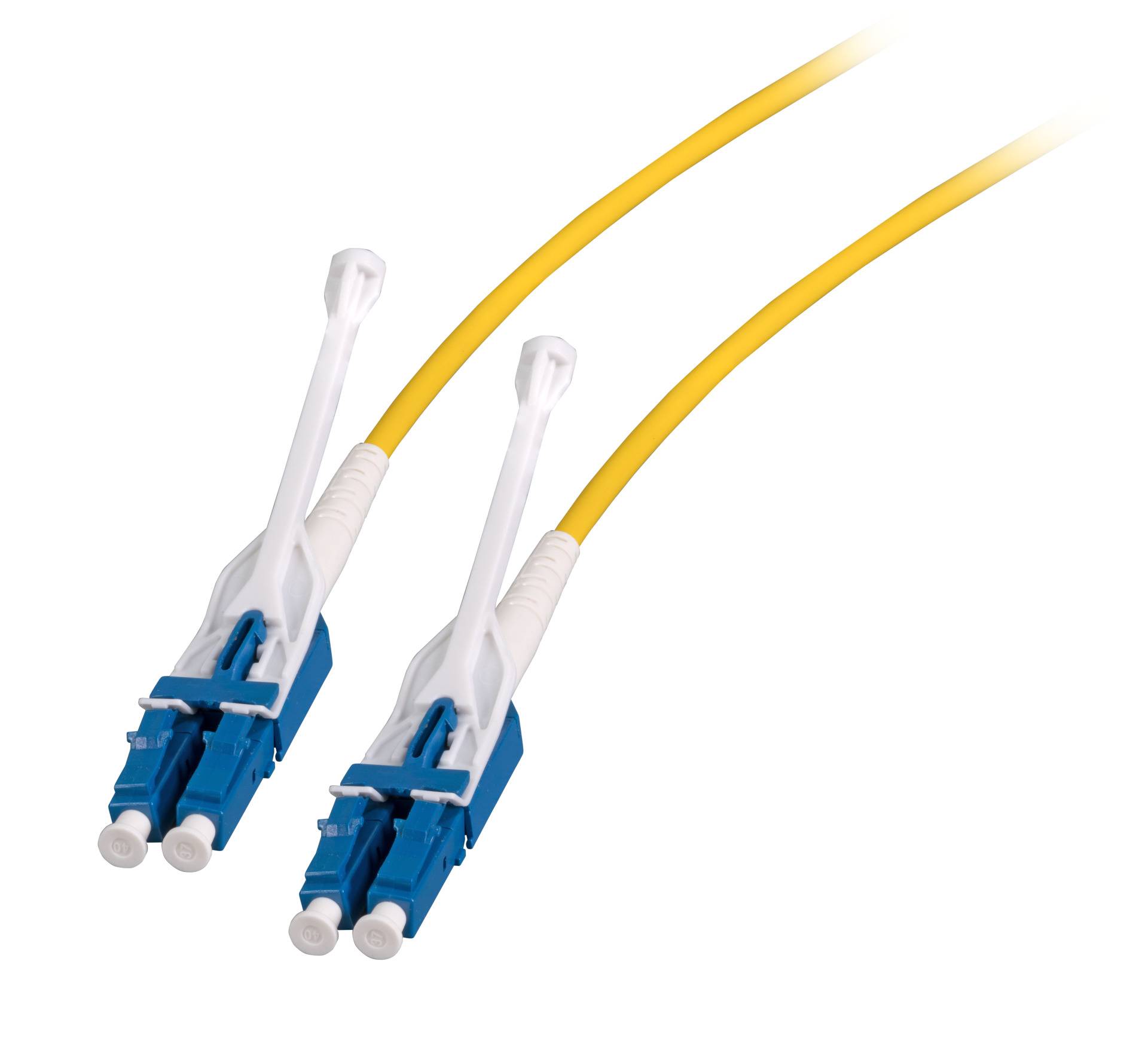 Duplex Jumper LC-LC, OS2, 20m with Push/Pull Tab, changable Polarity ...