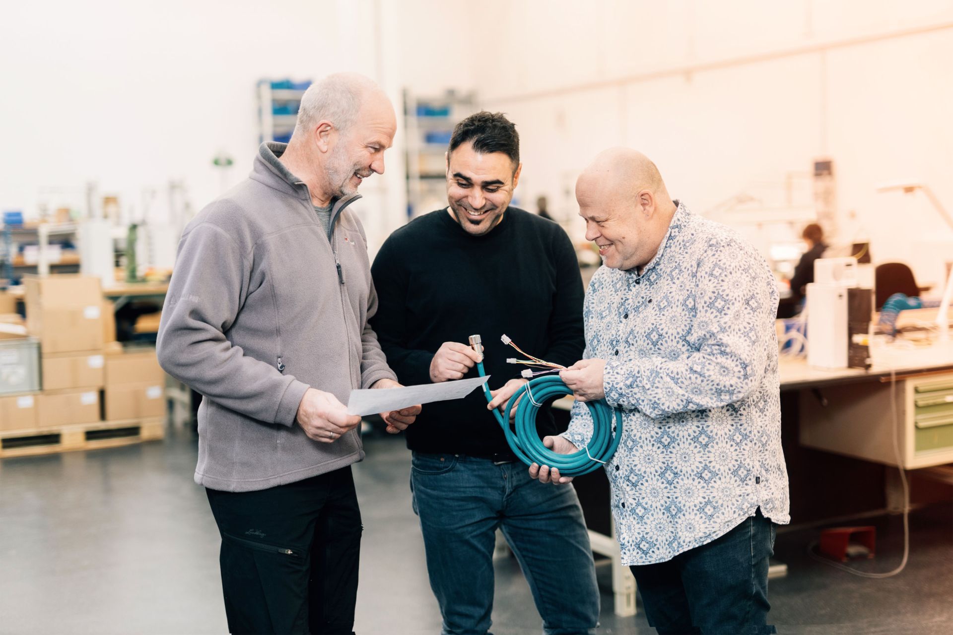 Cable assembly for industrial purposes | EFB-Elektronik