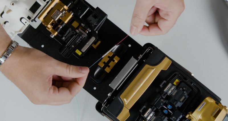 Guide for splicing of fiber optic fibers | EFB-Elektronik
